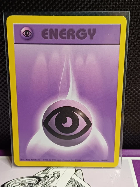 POKÉMON CARD TCG Psychic Energy 101/102 Chinese Unlimited Base Set EUR ...