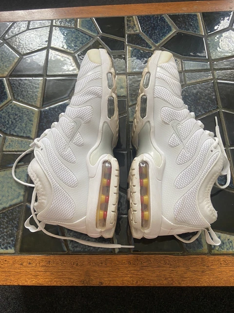 NIKE AIR MAX Plus Tns Sneakers Ultra White Mens US 11.5 Shoes EUR 42,41 ...