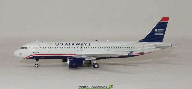 1:400 MODÈLES PANDA US Airways A320-200 N106US 85572 PM-202251 modèle d ...