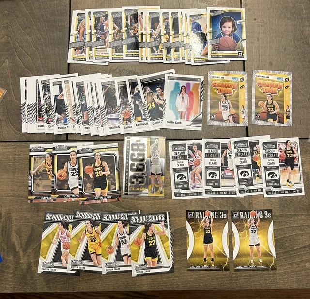2024 PANINI CAITLIN Clark Collection Complete Master Base Set Of 51 ...