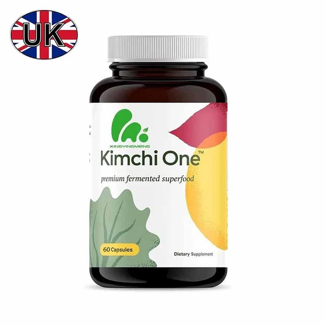 KIMCHI POWDER CAPSULES, Probiotics, Enzymes Supplements | UK | Fast ...