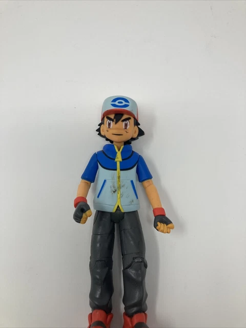 ASH KETCHUM Pokemon JAKKS Pacific Articulated Figure - Nintendo 2011 B5 ...