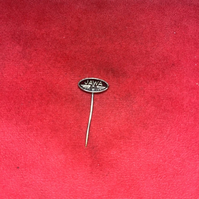 VINTAGE JAWA MOTORCYCLE promotional badge £5.00 - PicClick UK