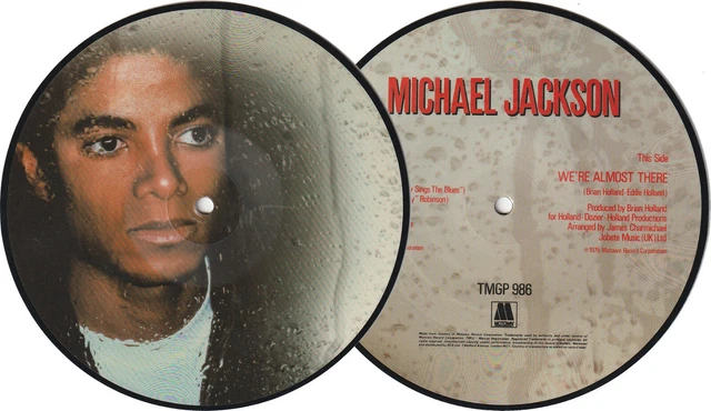RARE MICHAEL JACKSON HAPPY Disque 45t 7" Vinyl Single PICTURE DISC UK ...