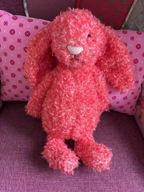 RARE HTF JELLYCAT Bashful Holly Bunny BNWT £35.00 - PicClick UK