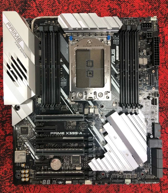 ASUS PRIME X399-A Motherboard : SKt TR4 : DDR4 : Includes back plate ...