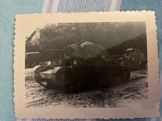 PANZER TANK WEHRMACHT Division Foto Bild WW2 2.WK Deutsches Reich EUR 4 ...