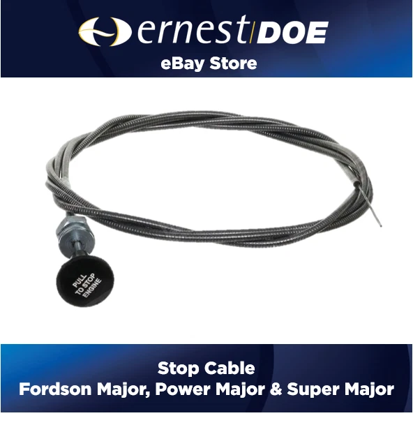STOP CABLE | Fordson Major, Power Major & Super Major £28.49 - PicClick UK