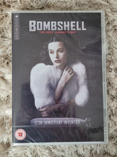 BOMBSHELL: THE HEDY Lamarr Story DVD (2018) Alexandra Dean cert 12 *NEW ...