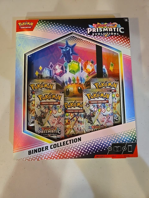 POKÉMON TCG: SCARLET & Violet Prismatic Evolutions Binder Collection New Sealed $112.90 ...