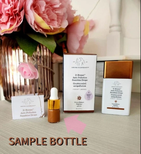 DRUNK ELEPHANT D-BRONZI Bronzing Drops 2ml Sample Bottle 🔥 VIRAL ITEM 🔥 ...