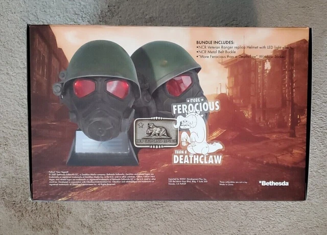 FALLOUT NCR VETERAN Ranger Helmet Bundle - SOLD OUT Limited Edition £ ...