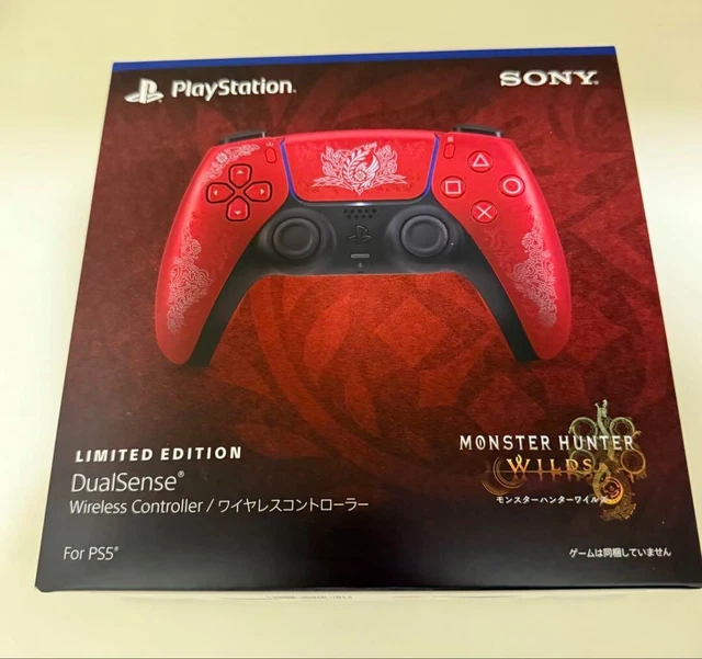 SONY PS5 DUALSENSE Wireless Controller Monster Hunter Wilds Limited ...