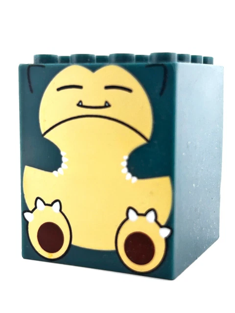 FIGURINE POKÉMON SNORLAX Mega Bloks Block Figure Mascotte Nintendo ...