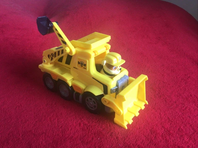 PAW PATROL RUBBLE Ultimate Rescue Vehicle With Attachable vehicle & 2 ...