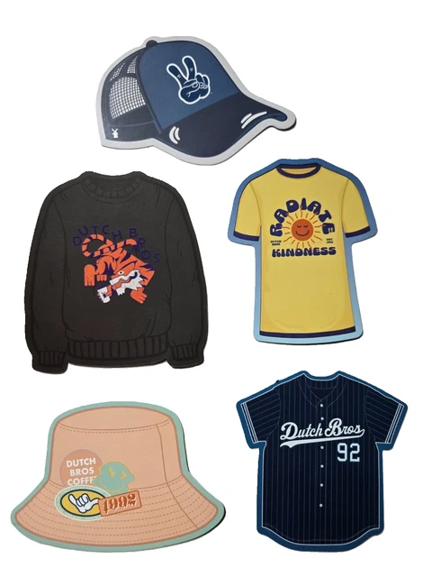 DUTCH BROS COFFEE June 2025 Scavenger Hunt Hat Jersey Sweater T-shirt ...
