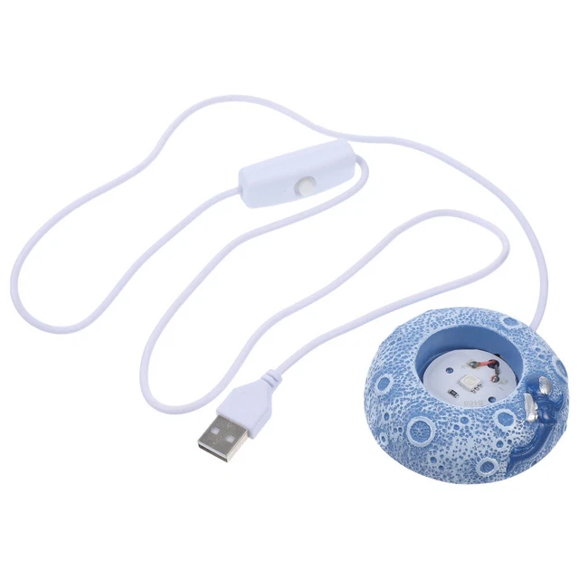 LED LIGHTS DISPLAY Base Crystal Ball Night USB Powered Lighted Stand £ ...