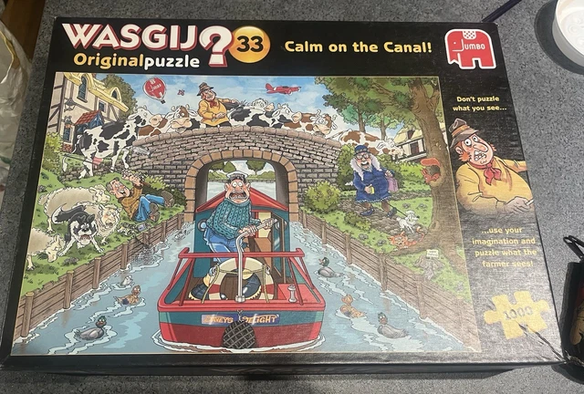 WASGIJ ORIGINAL PUZZLE 33 Calm On The Canal Complete £3.31 - PicClick UK
