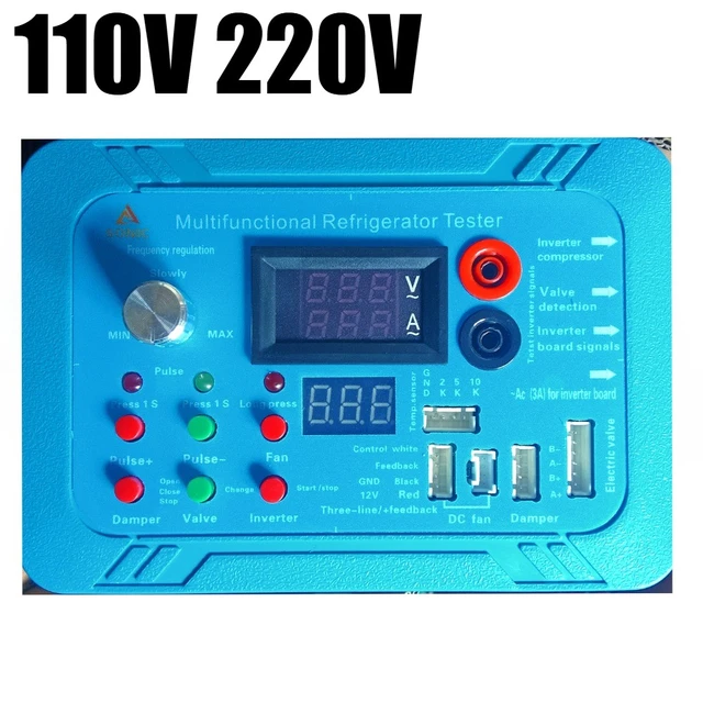 REFRIGERATOR TEST PULSE Solenoid Valve Inverter Refrigerator Compressor ...