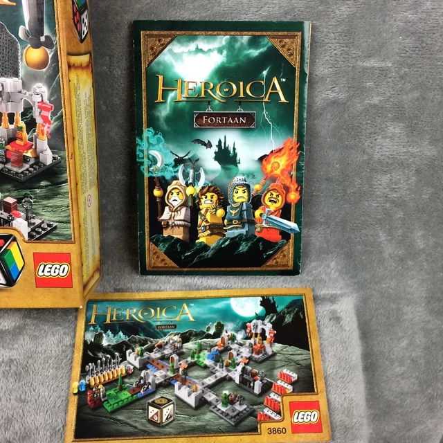 LEGO HEROICA CASTLE Fortaan Set 3860 Buildable Board Game READ $49.99 ...
