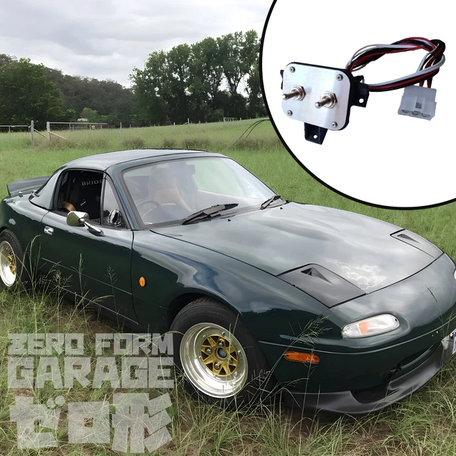 RETRO WINDOW SWITCH Fits MAZDA MX5 Roadster Miata NA6 NA8 MX5 JDM DRIFT ...