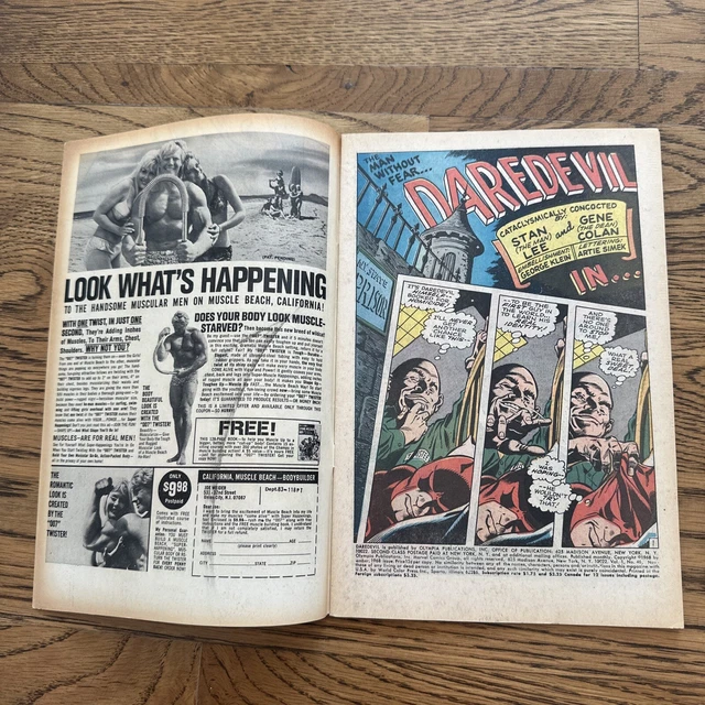 DAREDEVIL #46 (MARVEL Comics 1968) Apparizione Jester! Silver Age EUR ...