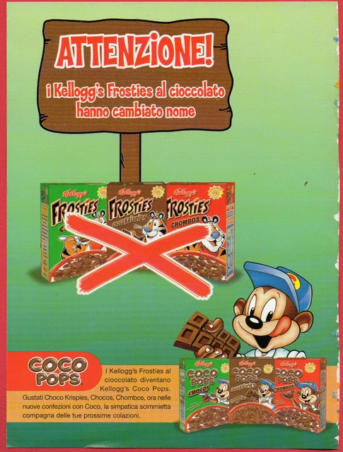 2004 COCO POPS Frosties KELLOGG'S Advertising Advertising £2.05 ...