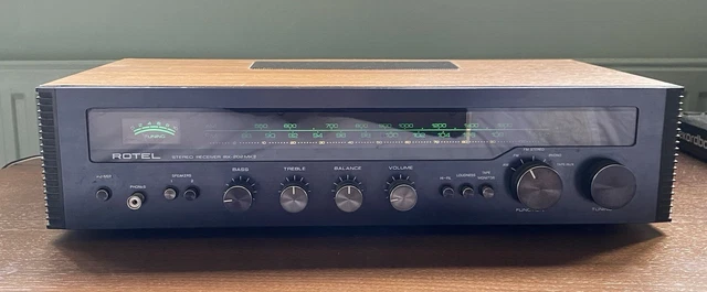 ROTEL RX-202 MKII Vintage (70’S) Tuner Amplifier £80.00 - PicClick UK