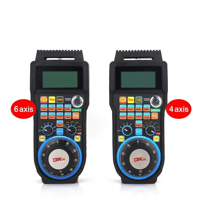 6 AXIS CNC Mach3 Handwheel Controller with Frequency Hopping ...