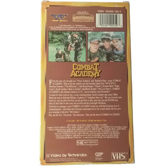 COMBAT ACADEMY VHS 1991 Keith Gordon £6.25 - PicClick UK