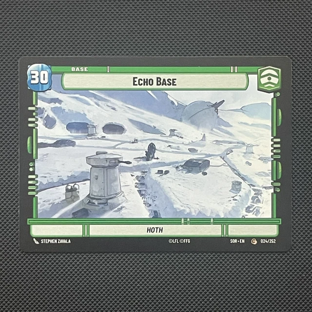 STAR WARS UNLIMITED SOR-EN 024/252 Echo Base Spark of Rebellion (NM) Common £0.99 - PicClick UK