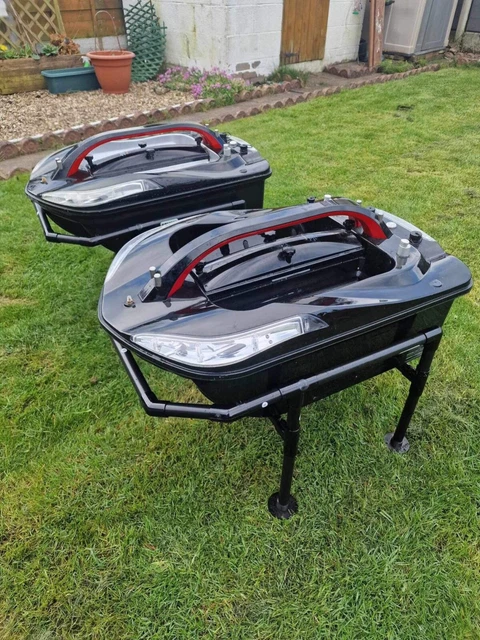 BAIT BOAT STAND standard black pod Cradle £28.00 - PicClick UK