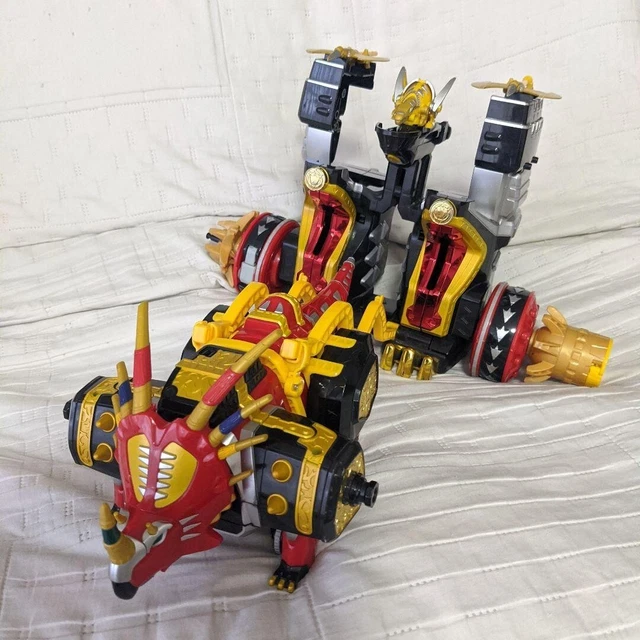 POWER RANGERS DINO Thunder Bakuryuu Sentai Abaranger DX Burstosaur ...