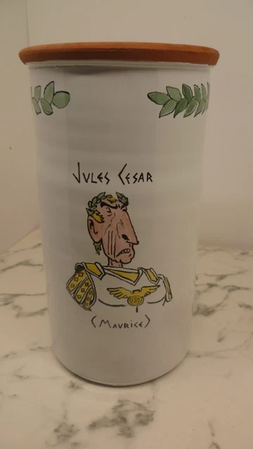 SCEAU À GLAÇONS Brique à Vin Astérix Obélix jules césar corse Vallauris ...