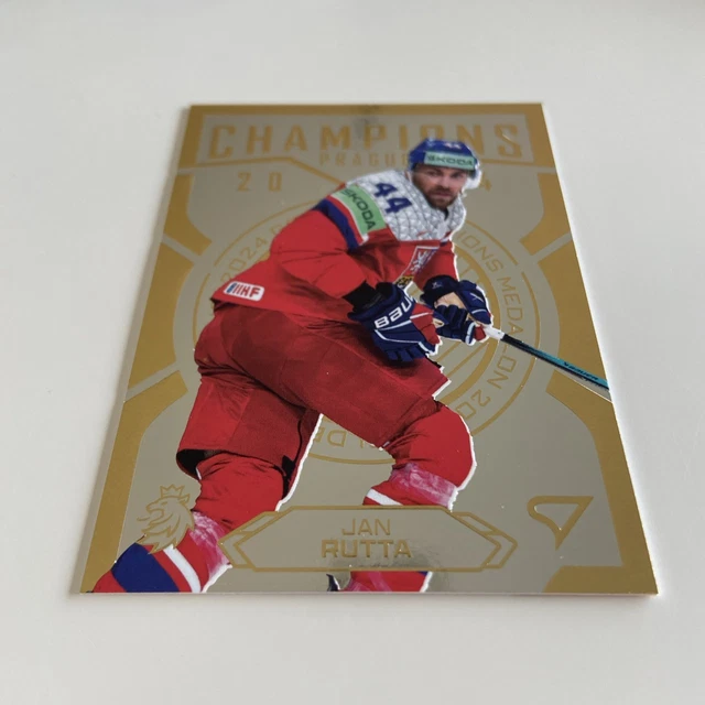 HOCKEY CARD-JAN RUTTA-CHAMPIONS Prague-Sportzoo 2025🇨🇿 EUR 1,00 ...