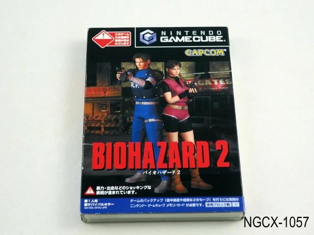 BIOHAZARD 2 RESIDENT Evil Gamecube Japanese Import Nintendo GC Japan US ...