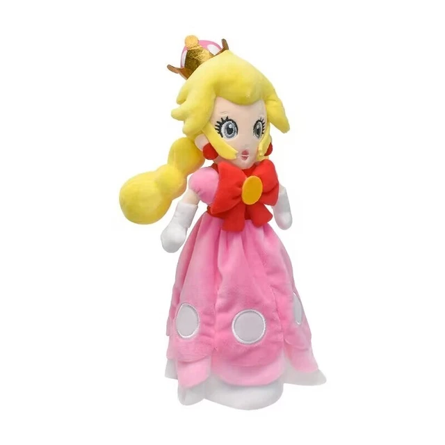 PEACHETTE NEW SUPER Mario Bros U Princess Peach Plush Toy Stuffed ...