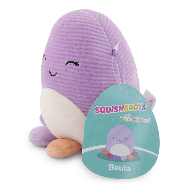 SQUISHMALLOWS 12.7CM SQUISHAROY Peluche Beula The Octopus EUR 21,64 ...