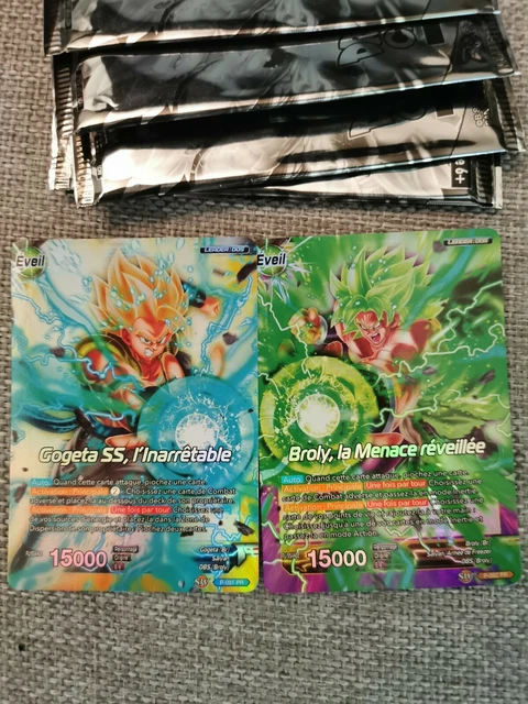 BOOSTER NEUF DRAGON Ball Super Broly Film Card Game 2 cartes EUR 3,79 ...