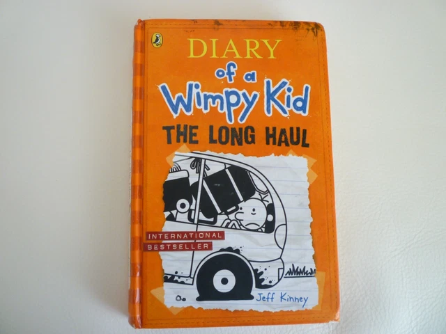 DIARY OF A Wimpy Kid Book The Long Haul by Jeff Kinney Hardback 2014 L ...