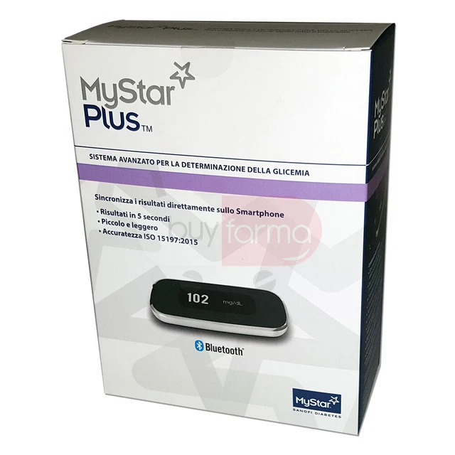 MYSTAR PLUS - Glucometer for Determining Blood Cemia - Bg Star £20.41 ...