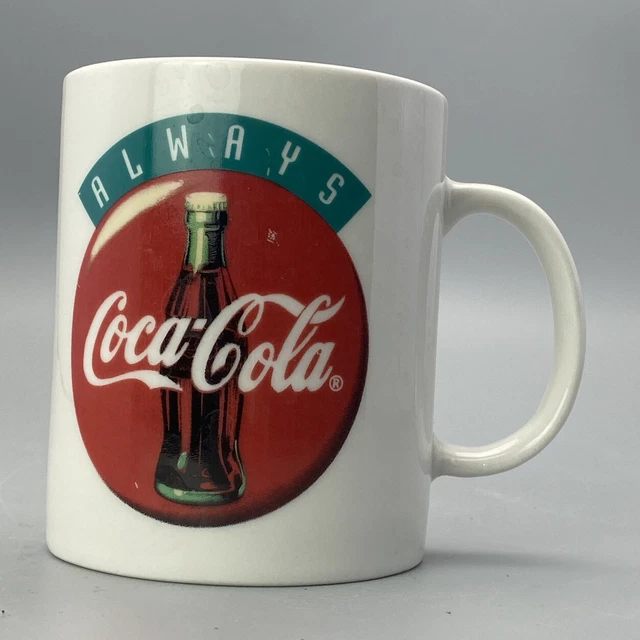 COCA COLA MUG Always Cocoa Cola Logo Mug 2002 Gibson 10 ounce cup ...