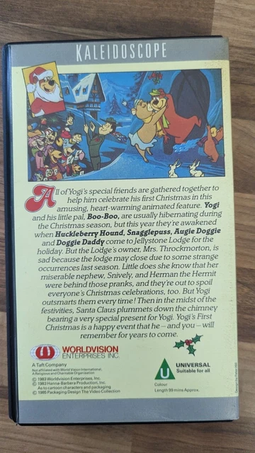 1985 ‘YOGI’S FIRST Christmas’ Hanna-Barbera VHS PAL Tested £9.99 ...