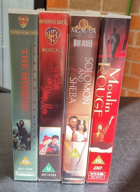 4X VHS VIDEO Tapes. Bundle VHS EUR 11,71 - PicClick FR