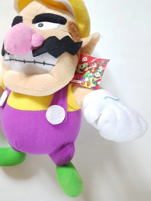 WARIO! 2007 10& GOSH UK PLUSH SUPER MARIO BROS NINTENDO GAME TOY ...