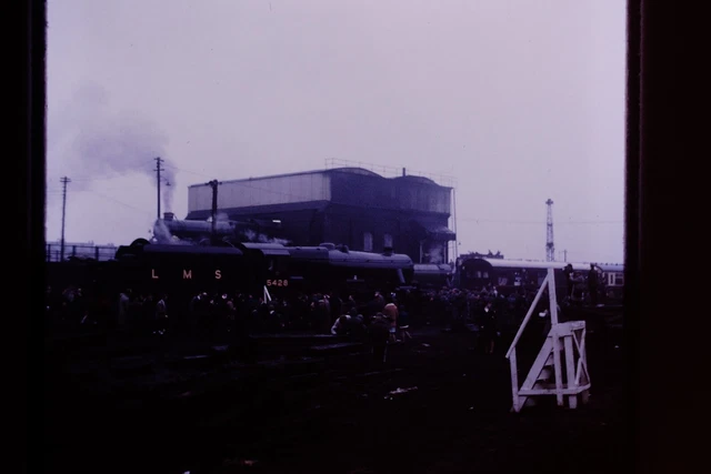 1969 BRITISH RAIL BR Steam LMS 5428 Loco Railway Slide Ref 141 £3.99 ...