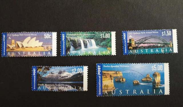 2000 TOURIST ATTRACTIONS In Australia, International Postage Stamps ...