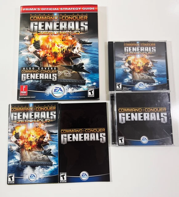 COMMAND AND CONQUER Generals Zero Hour Expansion Pack 2 Disk EUR 16,51 ...