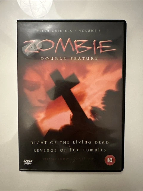 ZOMBIE, DOUBLE FEATURE DVD (Night Of The Living Dead, Revenge Of The ...