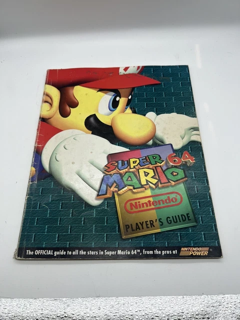 NINTENDO POWER N64 Super Mario 64 Player’s Guide Magazine/Book 1996 £49 ...